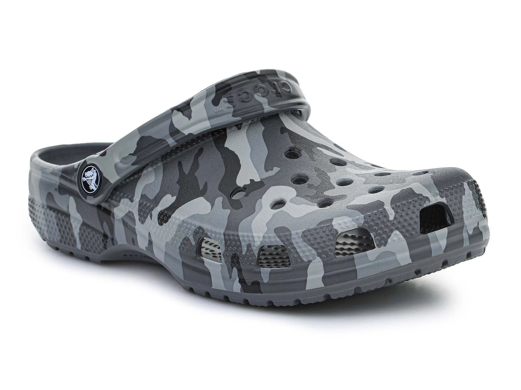Obuwie męskie Klapki, Japonki Crocs Classic Printed Camo Clog 206454 ...