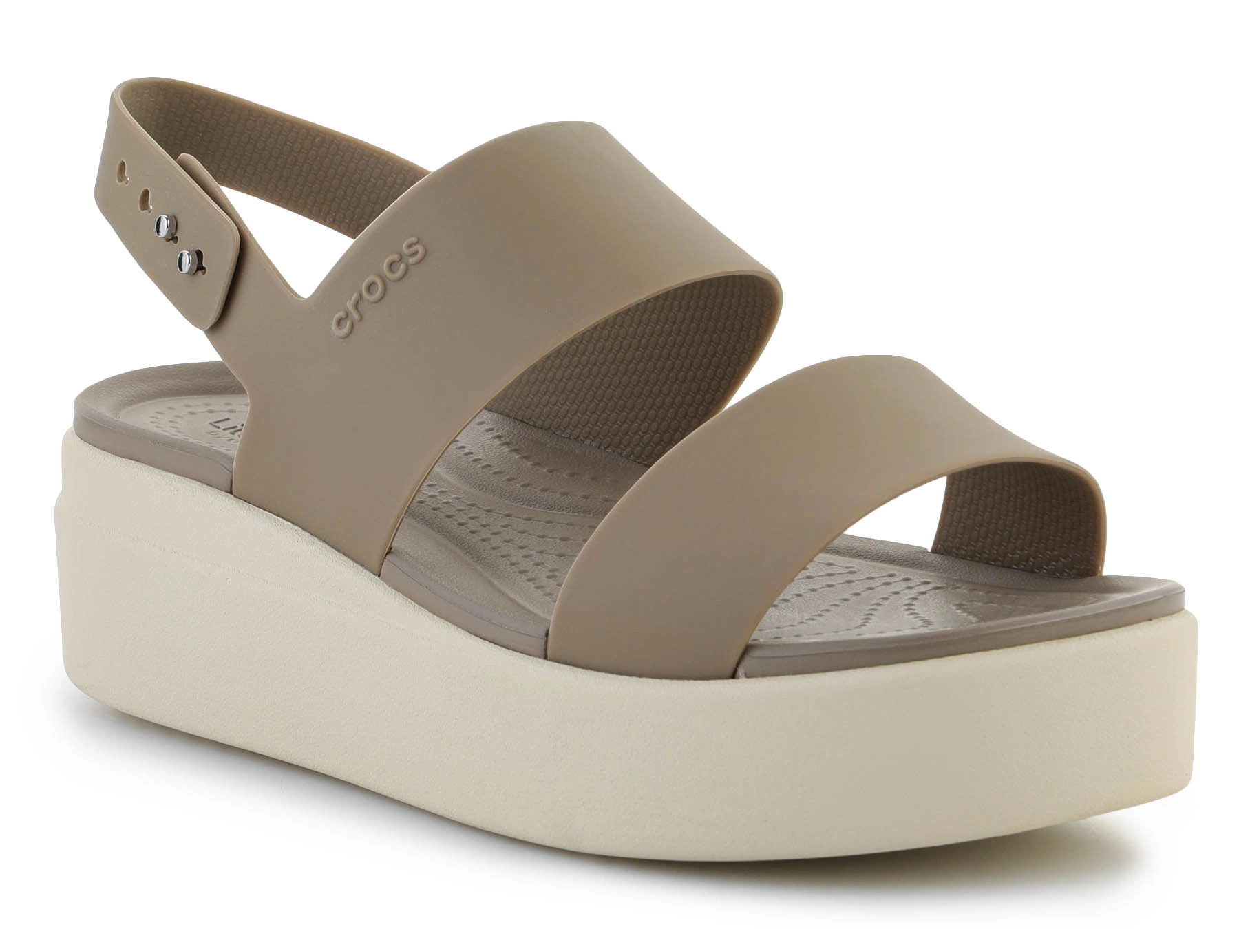 Obuwie damskie Sandały Crocs Brooklyn Low Wedge 206453-2YI | Sklep ...